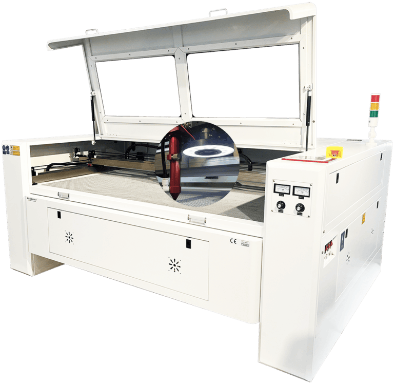 CCD Laser Cutter for Woven Label, Embroidery Patch - RedShift Laser