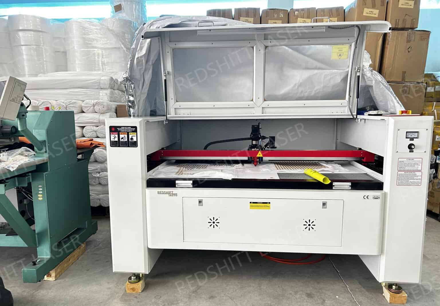 CCD Laser Cutter for Woven Label, Embroidery Patch - RedShift Laser